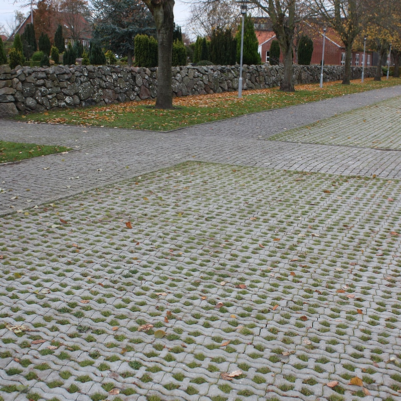 SF-Coloc 8 cm Grå Græsarmering » Staby Fliser & Hegn